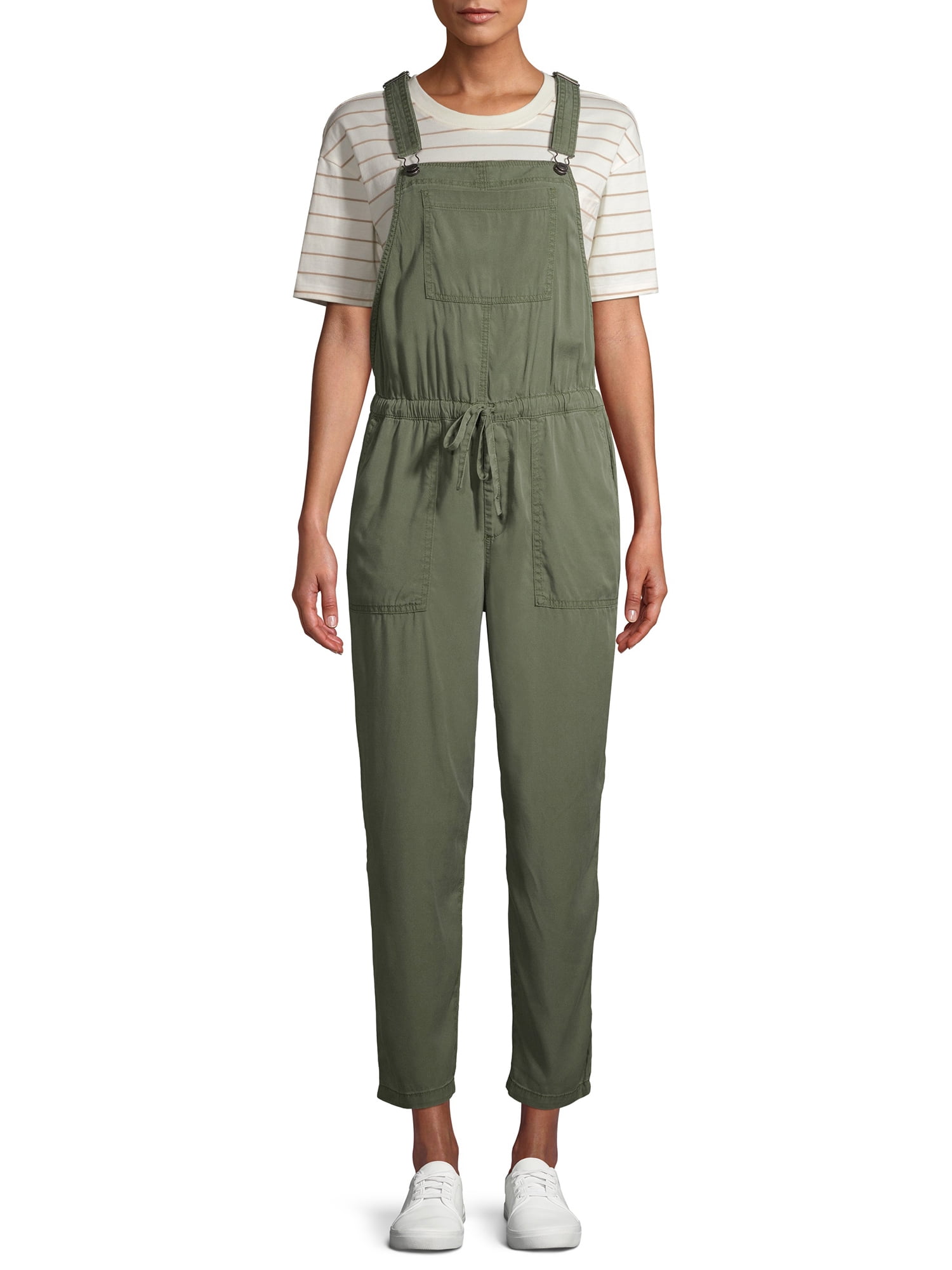 Time and Tru Women's Soft Overalls - Walmart.com