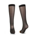 Gustave Mens Over the Calf Dress Socks 4 Pairs Silk Sheer Knee High ...