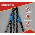 5/16" Grade 100 Cradle Clevis Grab Hook for Lifting - 5,500 LBS WLL ...