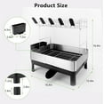 2 Tier Dish Drying Rack 304 Stainless Steel Dish Drainer for Kitchen ...