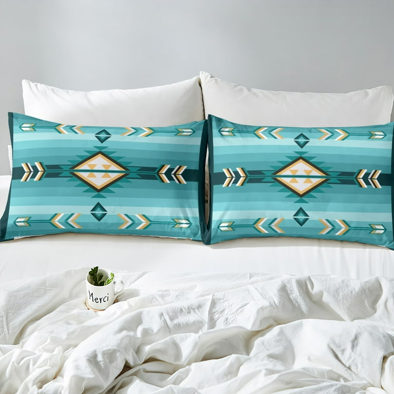 Turquoise Western Style Beds