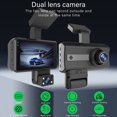 1 Pc Dash Cam — 3.0in IPS Screen, 1080P FHD DVR, 170° Wide Angle, G ...