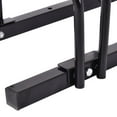 Gymax 5 Bike Bicycle Stand Parking Garage Storage Cycling Rack Black ...