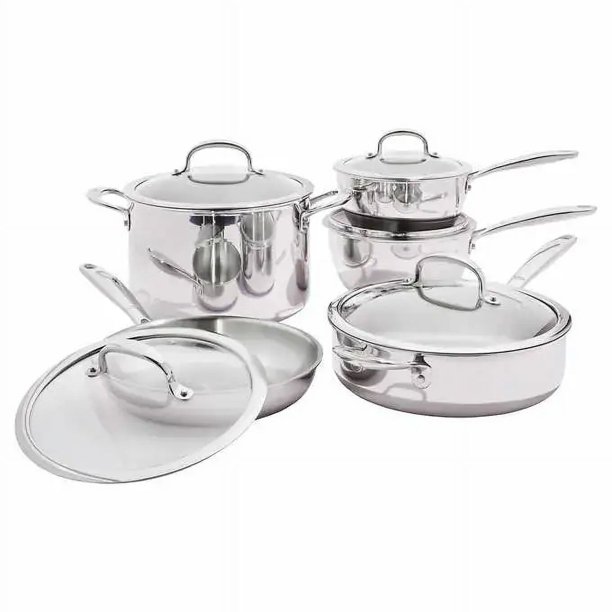 OXO Professional Precision Cooking 3Ply Cookware Set, 10-piece - Walmart.ca
