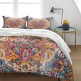 4 Piece Duvet Cover Set Cal king, Retro Medieval Turkish Tattoos Soft ...