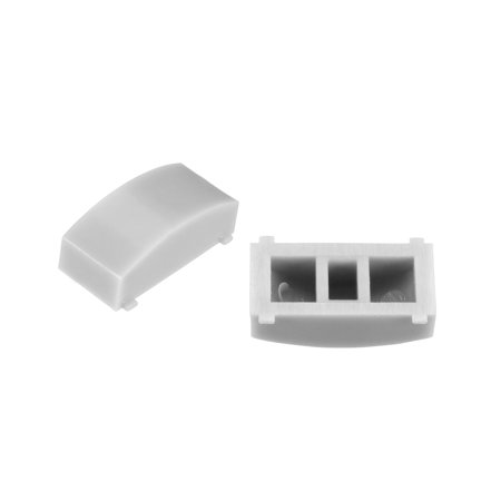 50Pcs Plastic 12.4x4.5mm Tact Switch Caps Cover Keycaps Grey for 8x8 ...