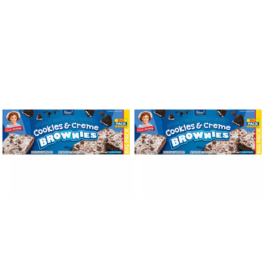 Little Debbie Turtle Brownies, 8 Individually Wrapped, Chocolate ...