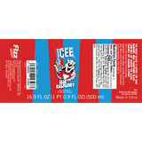 ICEE Blue Raspberry Syrup Liquid Bottle 16.9 oz for Beverage Flavoring ...