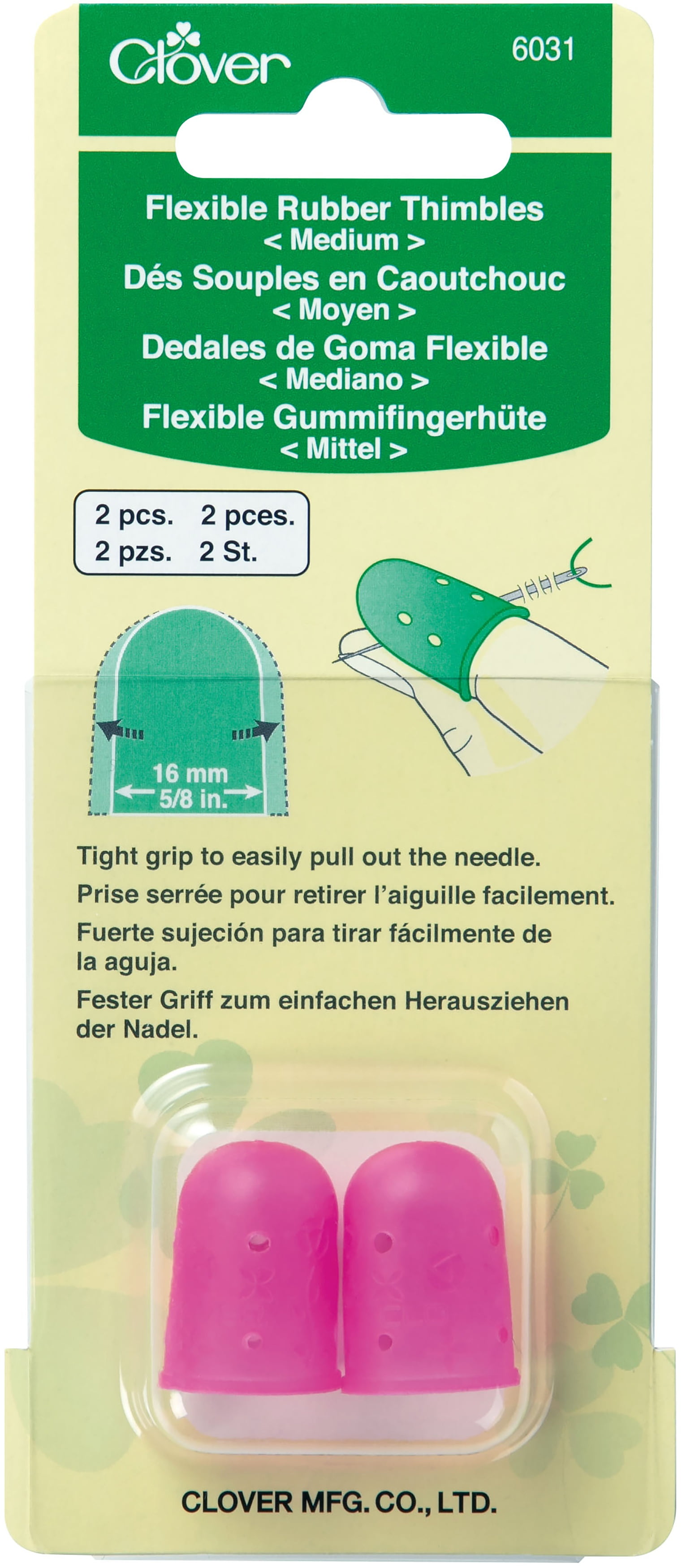 Clover Flexible Rubber Thimble-Medium | Walmart Canada