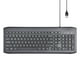 onn. USB Computer Keyboard with 104-Keys, 5 ft Cable, Windows and Mac ...