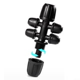 Connector 6-Way Interface Garden Agricultural Irrigation Pipe Water ...