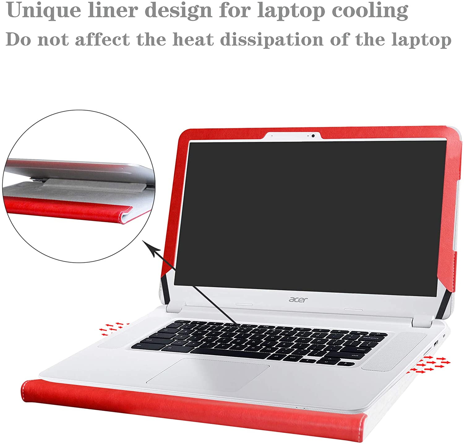 Alapmk Protective Case Cover for 15.6" Acer Chromebook 15 C910/CB5-571 ...