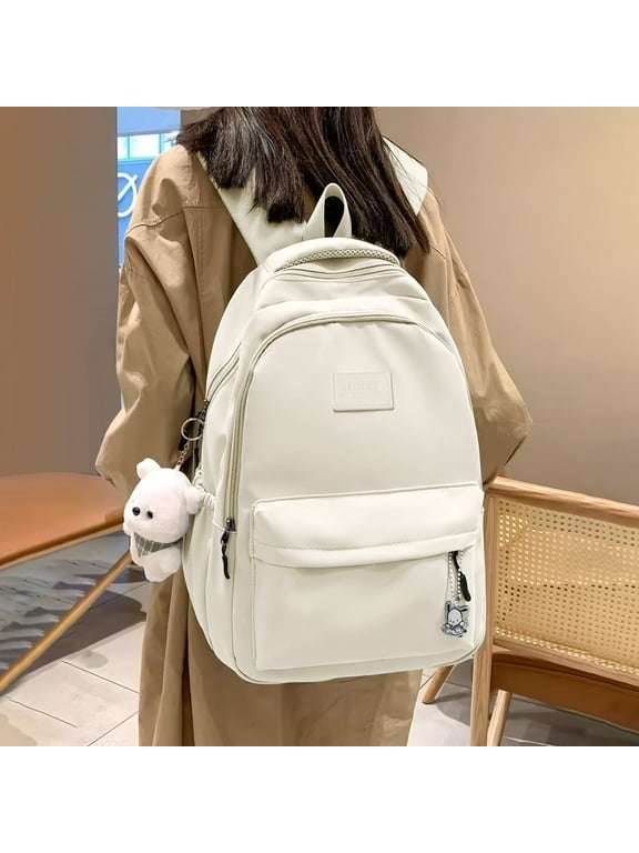 Bingfone Colorful Guitar Print Canvas College Laptop Backpack, Large ...