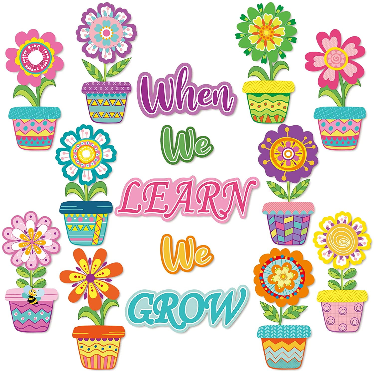45Pcs Spring Cut Outs Spring Potted Flowers Cut Outs With 100Pcs Glue 45pcs-spring-cut-outs-spring-potted-flowers-cut-outs-with-100pcs-glue