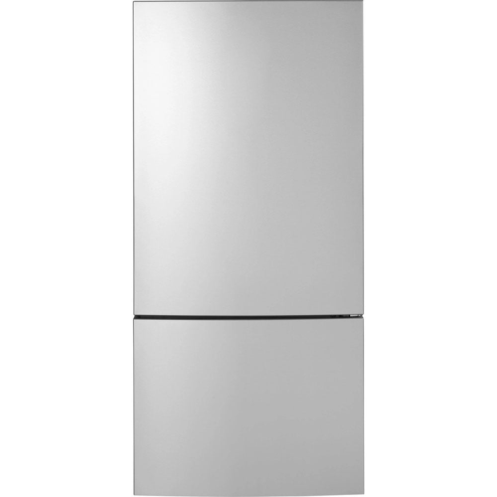 Click here for Ge 17.7 Cu. Ft. Bottom Mount Refrigerator Fingerpr... prices