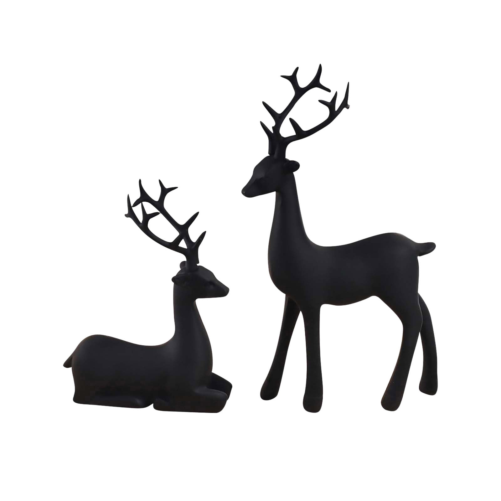 Click here for Jadeite Muse 2pcs Reindeer Figurines For Christmas... prices