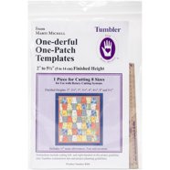 Marti Michell 8253M Perfect Patchwork Template Set C Bonus Complement Set - 7 per Pack - Walmart.com