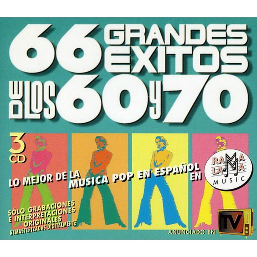 66 Grandes Exitos De Los 60 Y 70 / Various (CD) - Walmart.com - Walmart.com 66 Grandes Exitos De Los 60 Y 70 / Various (CD) - Walmart.com - Walmart.com
