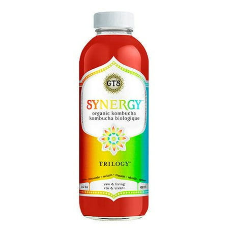GT's Synergy Trilogy Kombucha, 480ml - Organic & raw - Walmart.ca