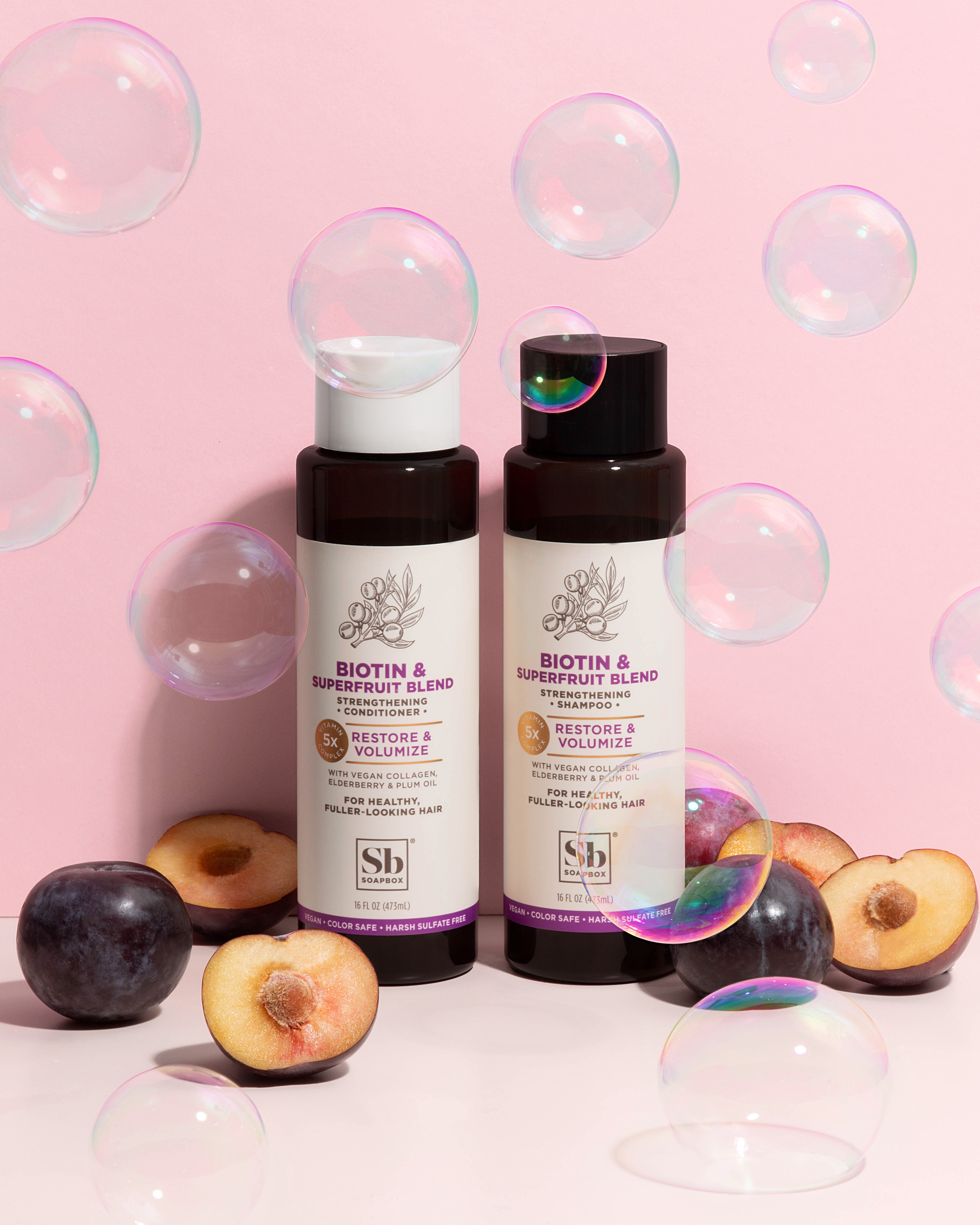 Soapbox Biotin & Superfruit Blend Strengthening Conditioner, 16 oz Best ...