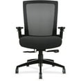 Lorell 3D Rotation Armrests Mid-back Chair, Black - Walmart.com
