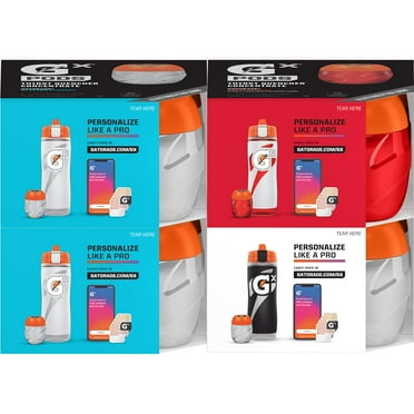 Gatorade Gx Hydration System, Non-Slip 30oz Squeeze Bottle - Pink ...