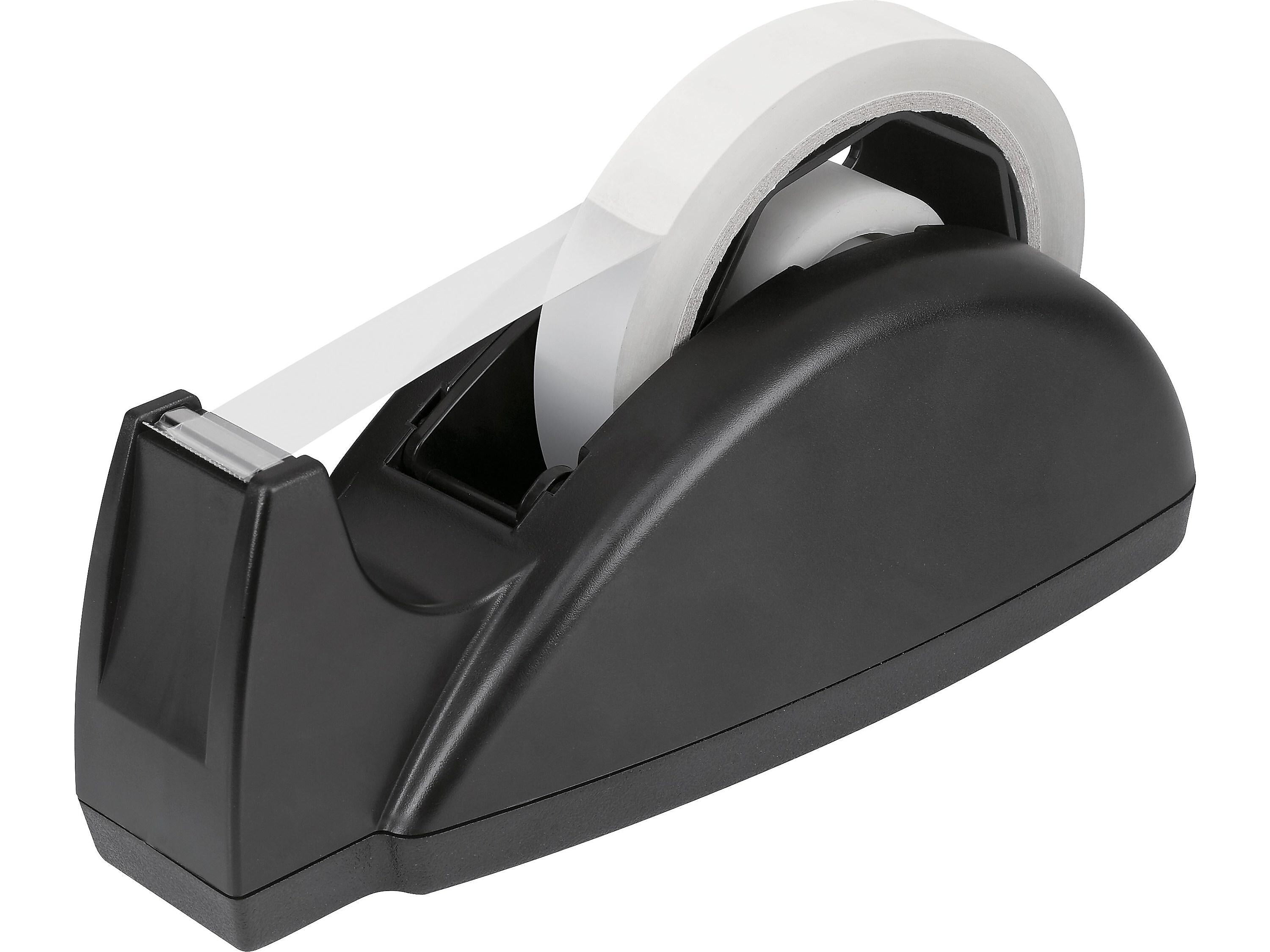 MyOfficeInnovations Heavy Duty Desktop Tape Dispenser Black 1 And 3 myofficeinnovations-heavy-duty-desktop-tape-dispenser-black-1-and-3