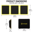 SunJack 15 Watt Portable USB Solar Panel with 10000mAh Power Bank for ...