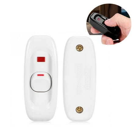 Volkmi 1 ABS Bedside Light Switch AC 250V 10A Inline On/Off Table Lamp ...