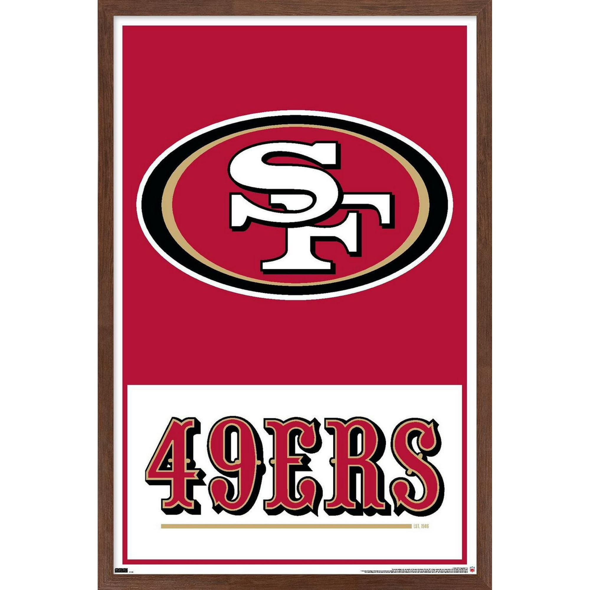 Click here for Trends International Nfl San Francisco 49ers - Log... prices