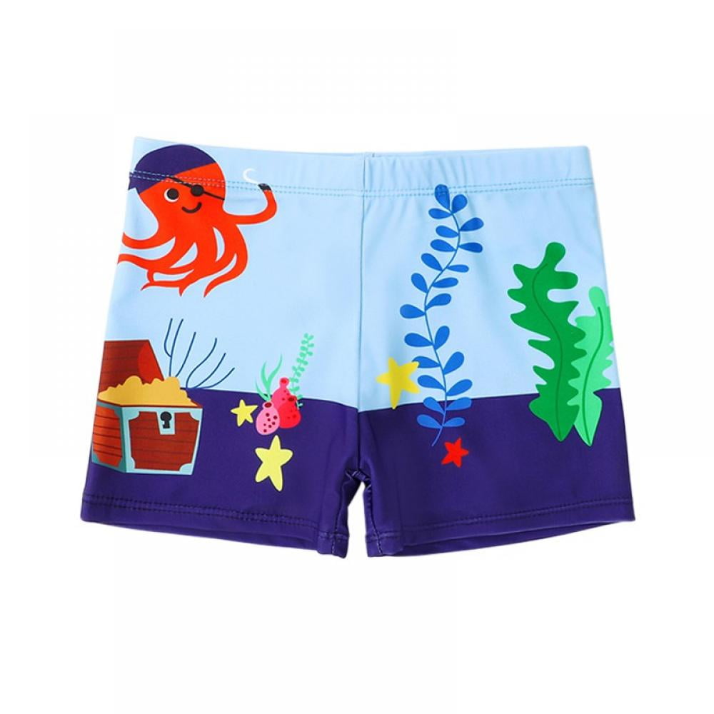 Uccdo Toddler Boys Swim Trunks, Little Boy Beach Shorts Quick Dry ...