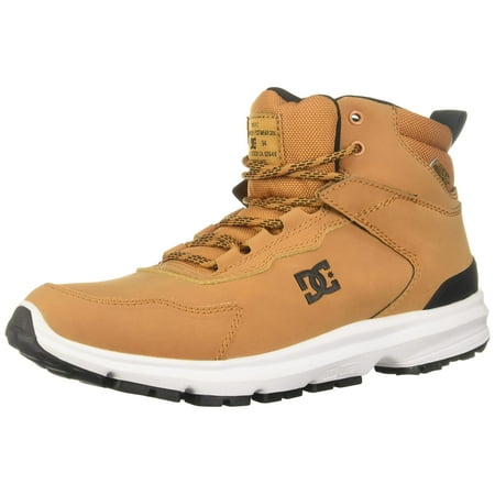 DC Men's Mutiny Water Reistant Winter Snow Boot Skate Shoe, Wheat/Black ...
