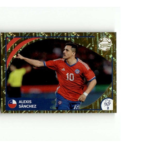 2024 Panini CONMEBOL Copa America Sticker #LEG18 Alexis Sanchez Foil ...