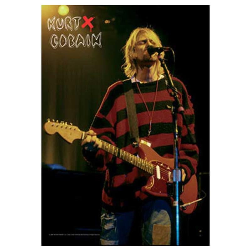 Nirvana Poster Flag Kurt Cobain Stage Tapestry Cloth Fabric Wall Banner ...