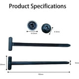 Grip Auto Zip Tie Buckles, 2025 New Heavy Duty Self-Locking Nylon Zip ...