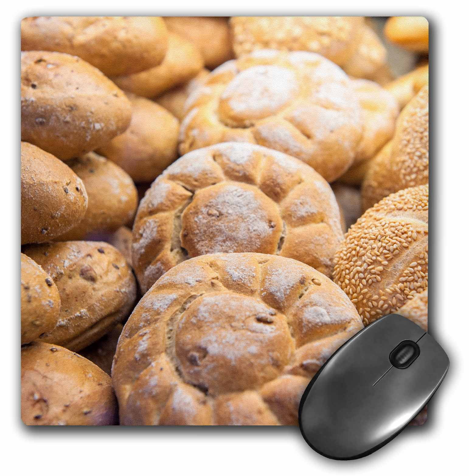 3dRose, Fresh baked breads in bakery, Wertheim, Germany, Mouse Pad ...