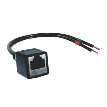 Cable Wholesale Modular Adapter - DB9 Female to RJ45 Jack ,Black ...
