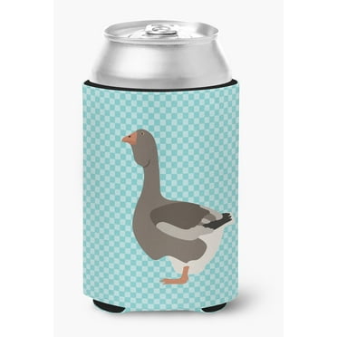 West of England Goose Blue Check Can or Bottle Hugger - Walmart.com
