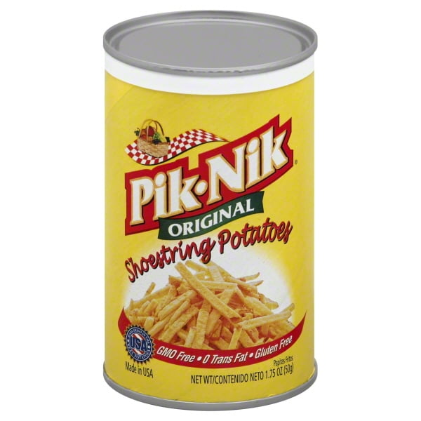 Pik Nik Foods Piknik Shoestring Potatoes, 1.75 oz - Walmart.com ...