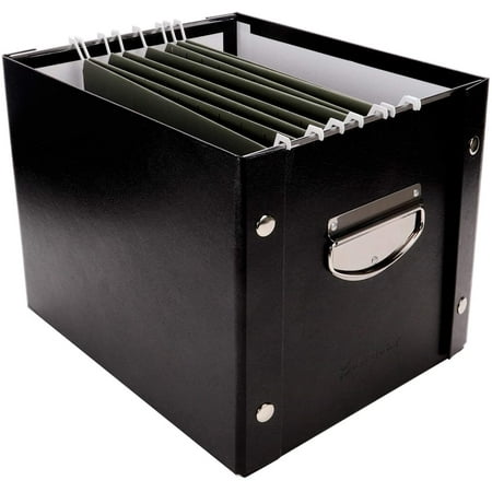 Store Letter-Size File Box,-Black | Walmart Canada