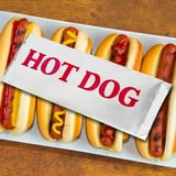 [250 Pack] Hot Dog Foil Wrapper Bags - 3.5x1.5x9” Classic Printed ...