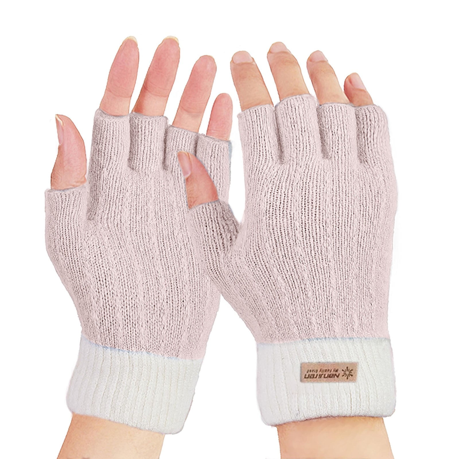 Click here for Endives Gloves Mittens Winter Fingerless Gloves Wo... prices