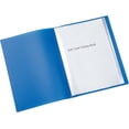Q Connect 10-Pocket Display Book - Blue - Walmart.com