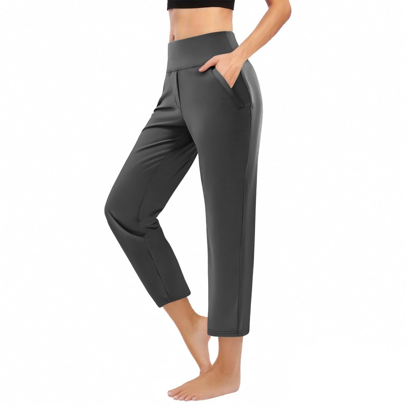 Click here for Aidice Women Yoga Pants Straight Leg High Elastic... prices