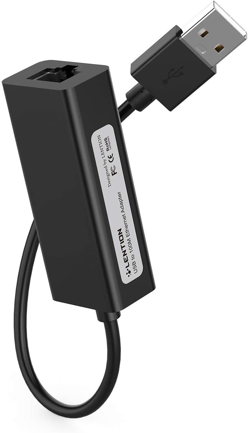 USB 2.0 to 10/100M Ethernet Adapter Laptop RJ45 LAN Network Extender ...