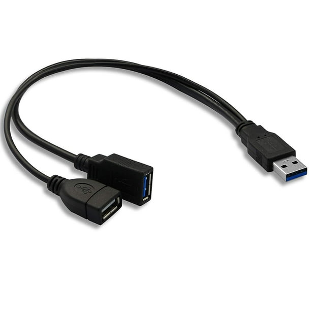 GINTOOYUN USB 3.0 Splitter Cable,USB Type A 3.0 Male to 3.0 Female and ...