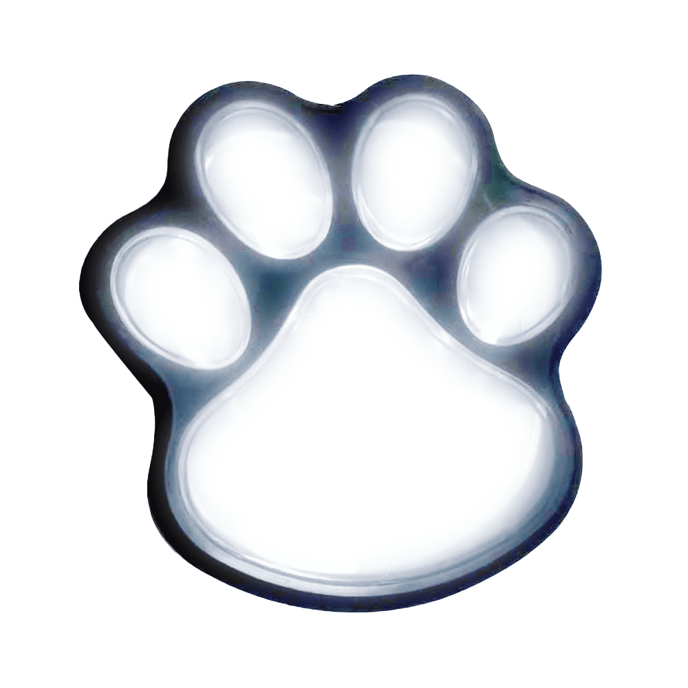 Solar Lights Paw Lights (Set of 4), Animal Path Paw Lights Walkway ...