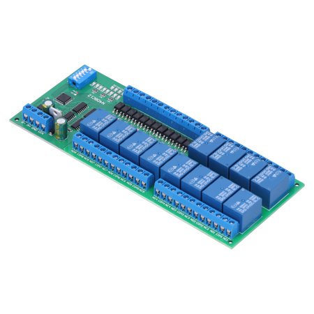 24 Volt Relay, 12 Optically Isolated Input Ports Relay Module Low ...