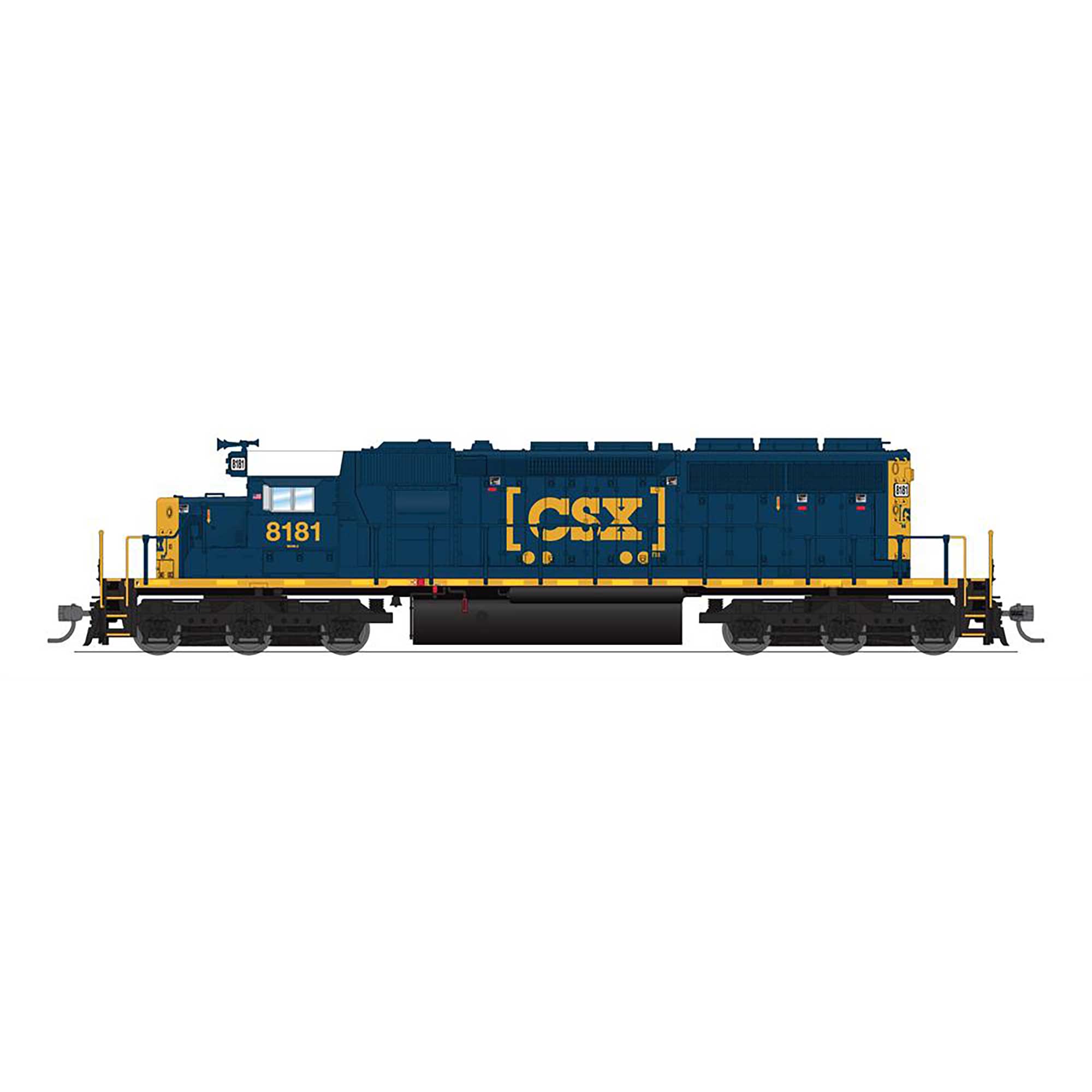 Broadway Limited Imports HO SD40-2/Paragon4/DC/DCC CSX #8205 BLI6783 HO Locomotives - Walmart.com