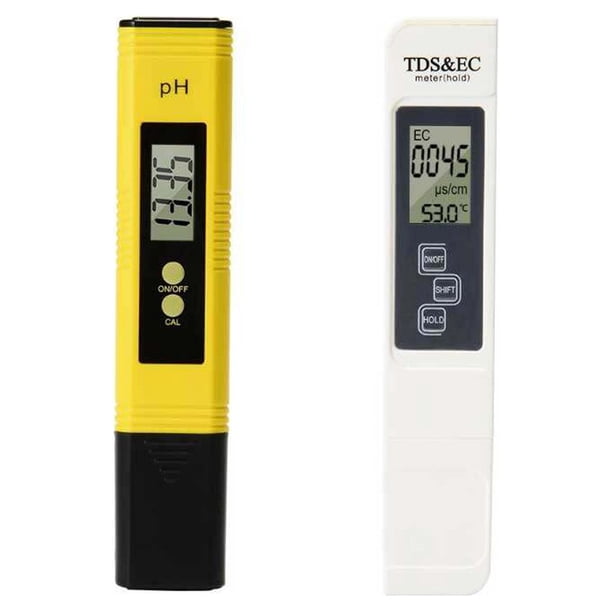 LCD Digital PH Value Meter + TDS Water Meter Water Quality Tester for ...